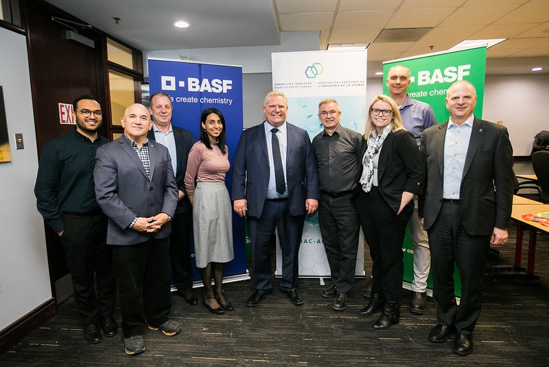 BASF Canada and CIAC Welcome Premier Doug Ford to Etobicoke Facility ...